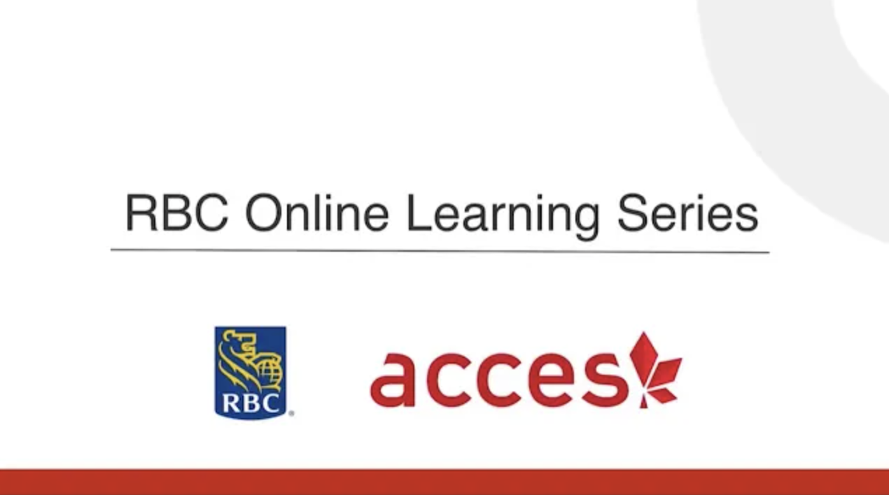 RBC Online Learning Series: Elevator Pitch - ACCES Employment